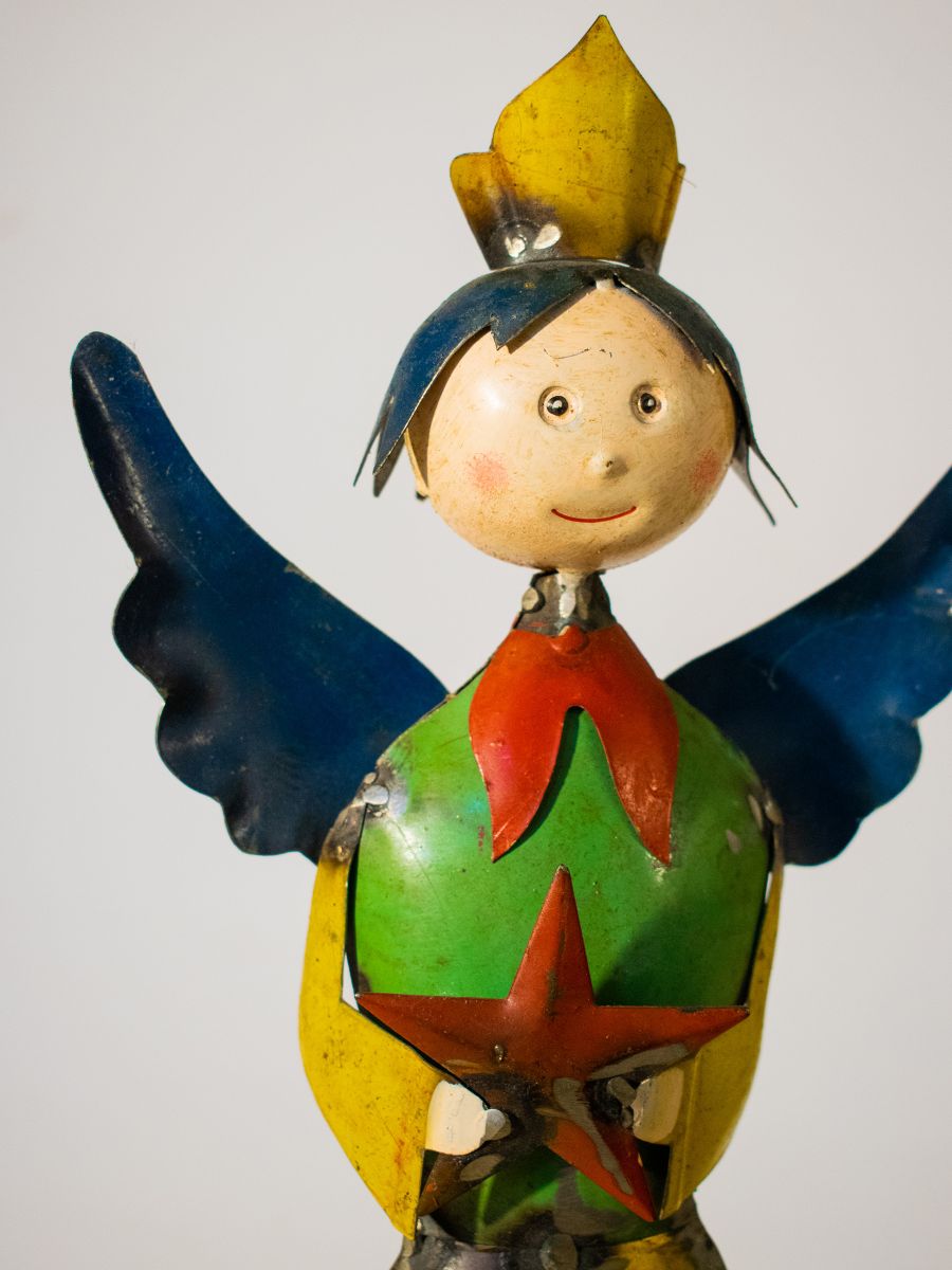 ángel Chapa Alto Con Estrella - IVSA - Venta mayorista de objetos de ...