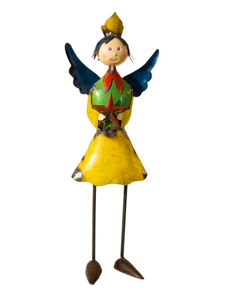 ángel Chapa Alto Con Estrella - IVSA - Venta mayorista de objetos de ...