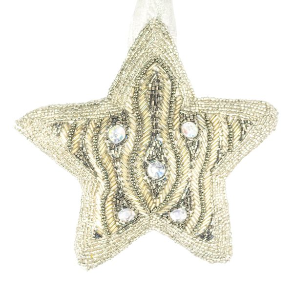 Estrella Plateada Chica - IVSA - Venta mayorista de objetos de decoración.