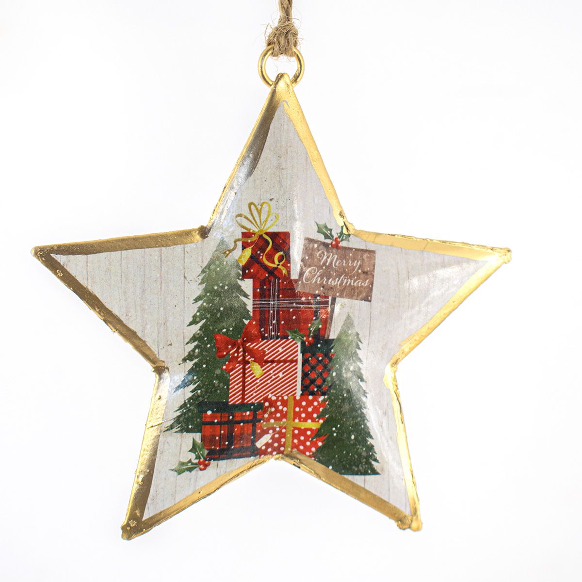 Estrella De Metal Gift - IVSA - Venta mayorista de objetos de decoración.