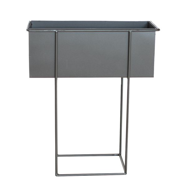 Macetero De Chapa Pie Rect. Mediano - IVSA - Venta mayorista de objetos ...